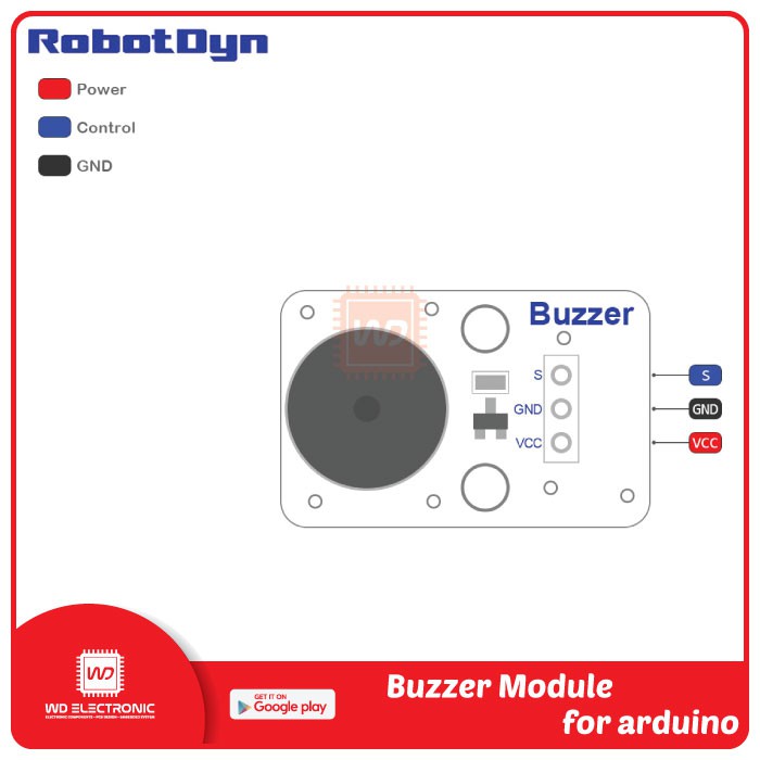Jual BUZZER MODULE ROBOTDYN BUZZER MODULE ORIGINAL | Shopee Indonesia