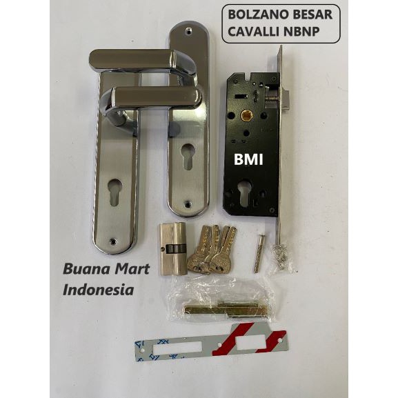 Jual Kunci Pintu Besar BOLZANO | Handle Set CAVALLI (1SET) | Shopee ...