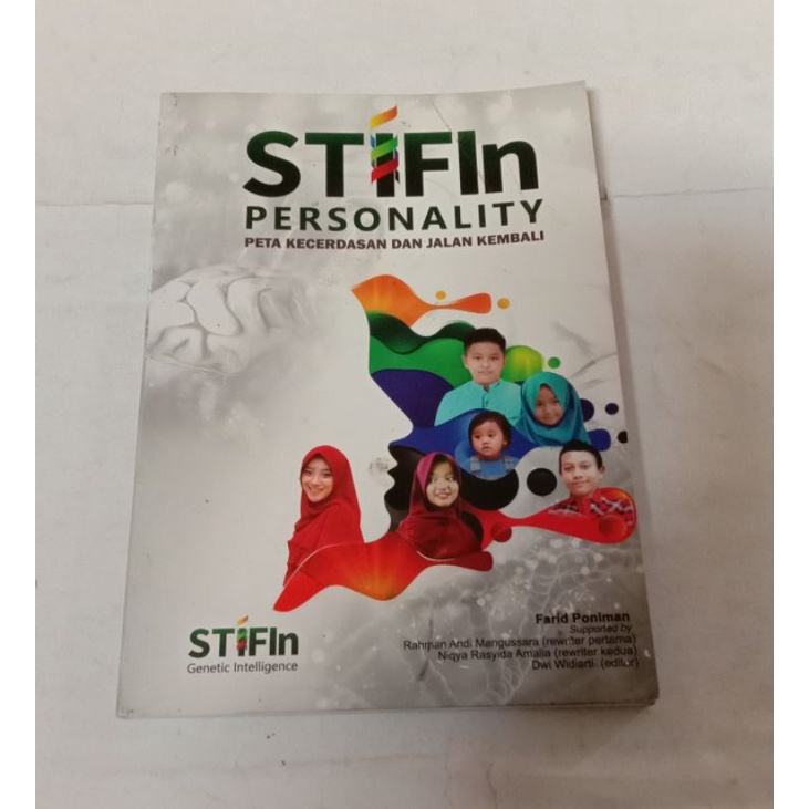 Jual Stifin Personality.Peta Kecerdasan dan Jalan Kembali by Farid ...