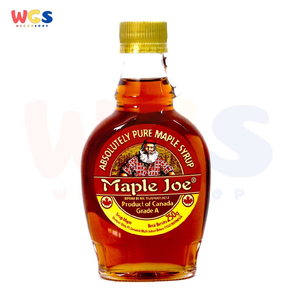 Jual Maple Joe Syrup – Absolutely Pure Maple Syrup, 250g – Grade A ...