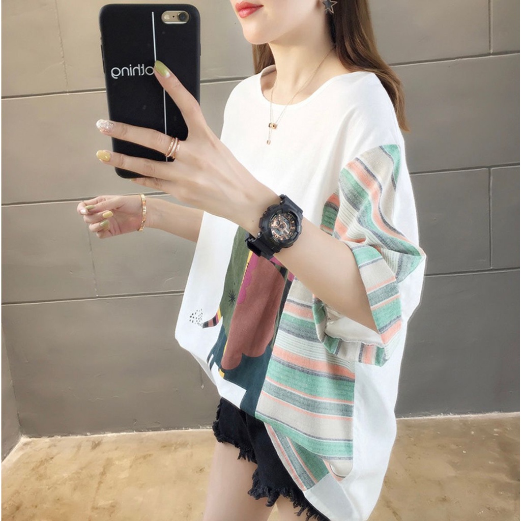 Jual Kaos T-Shirt Oversize , Baju Atasan Wanita Bahan Premium Code ... Jual Kaos T-Shirt Oversize , Baju Atasan Wanita Bahan Premium Code ...