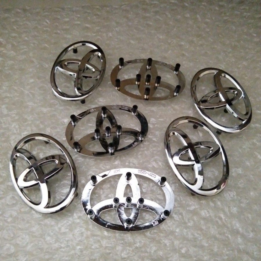 Jual emblem LOGO STIR TOYOTA 6.5cmX4.5cm chrom original | Shopee Indonesia