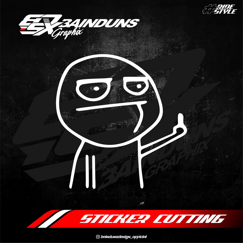 Jual STICKER KACA PAKYU NYALA REFLEKTIF | Shopee Indonesia