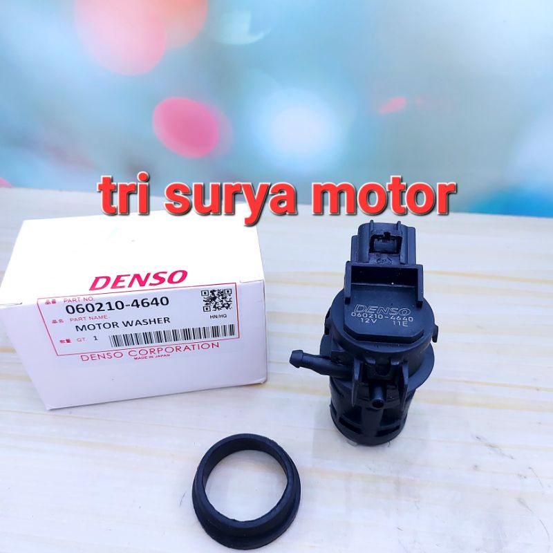 Jual MOTOR WASHER DEPAN POMPA AIR WIPER WASHER PUMP AVANZA/INNOVA DENSO ...
