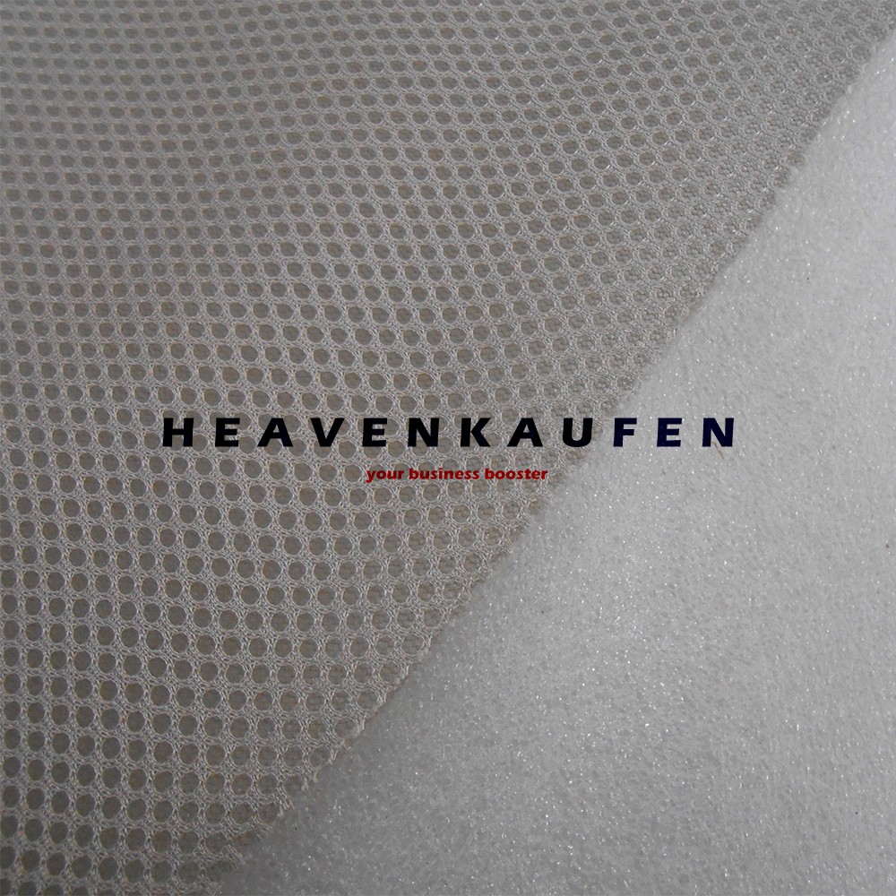 Jual Bahan Kain Jaring Jala Double Dobel Mesh / Mesh Sandwich Abu ...