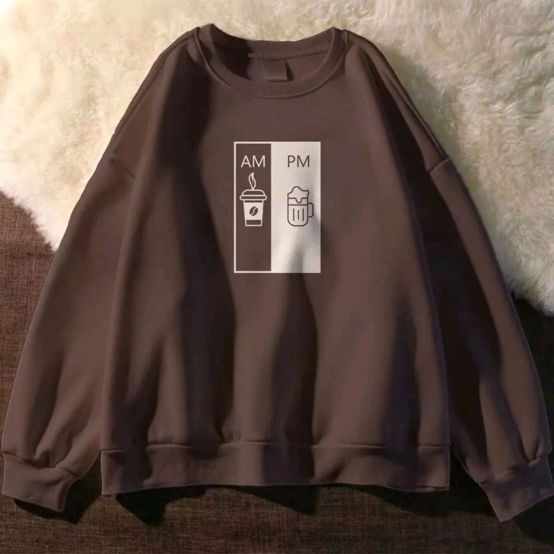 Jual SWEATER AM PM CREWNECK MURAH | Shopee Indonesia