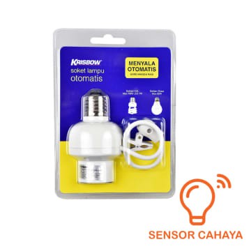 Jual Soket Lampu Otomatis Sensor Cahaya Dengan Kabel | Shopee Indonesia
