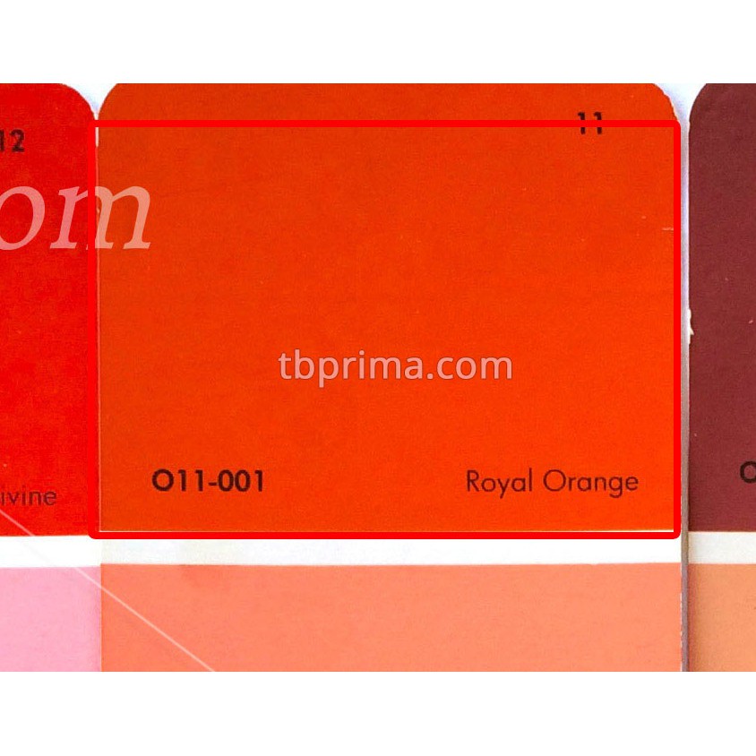 Jual No Drop Tinting O11-001 Royal Orange 4 kg | Shopee Indonesia