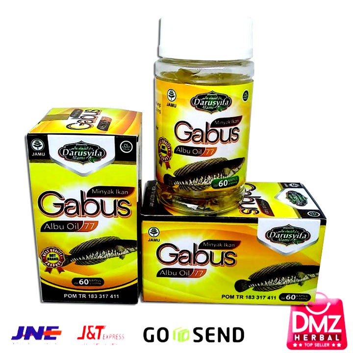 Jual Kapsul Minyak Ikan Gabus Albu Oil 77 Darusyifa Alami | Shopee Indonesia