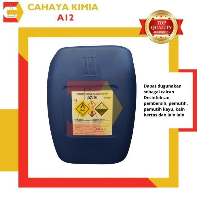 Jual H2O2 Korea 50% (Hydrogen Peroxide) 1 Jerigen 30 Kg Instant Only ...