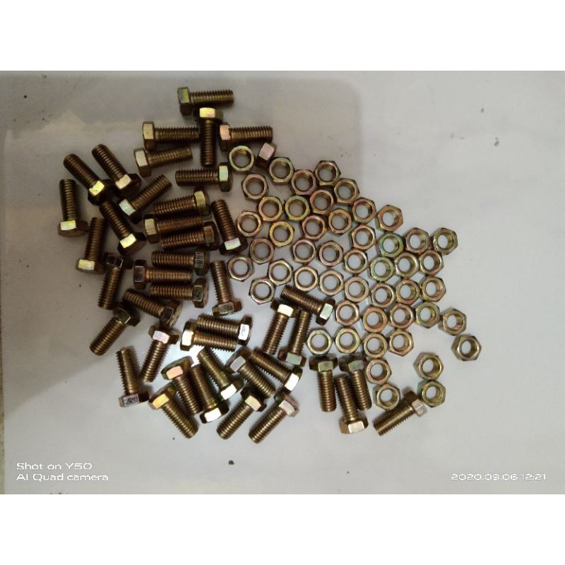 Jual baut mur 12 2cm | Shopee Indonesia