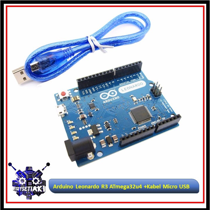 Jual Arduino Leonardo R3 ATmega32u4 +Kabel Micro USB Kompatibel Arduino ...