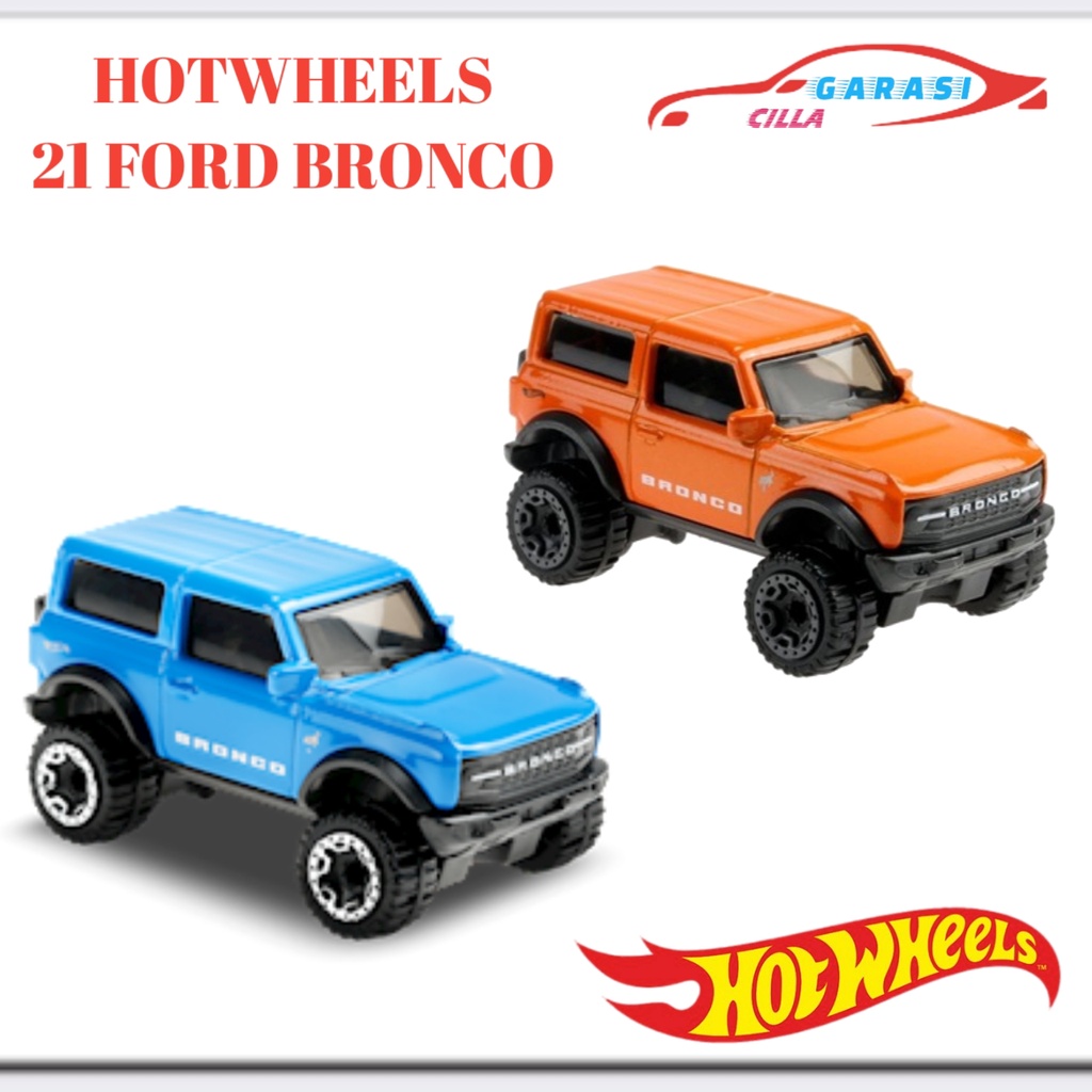 Jual Hot Wheels 21 Ford Bronco HW Then And Now Hotwheels | Shopee Indonesia