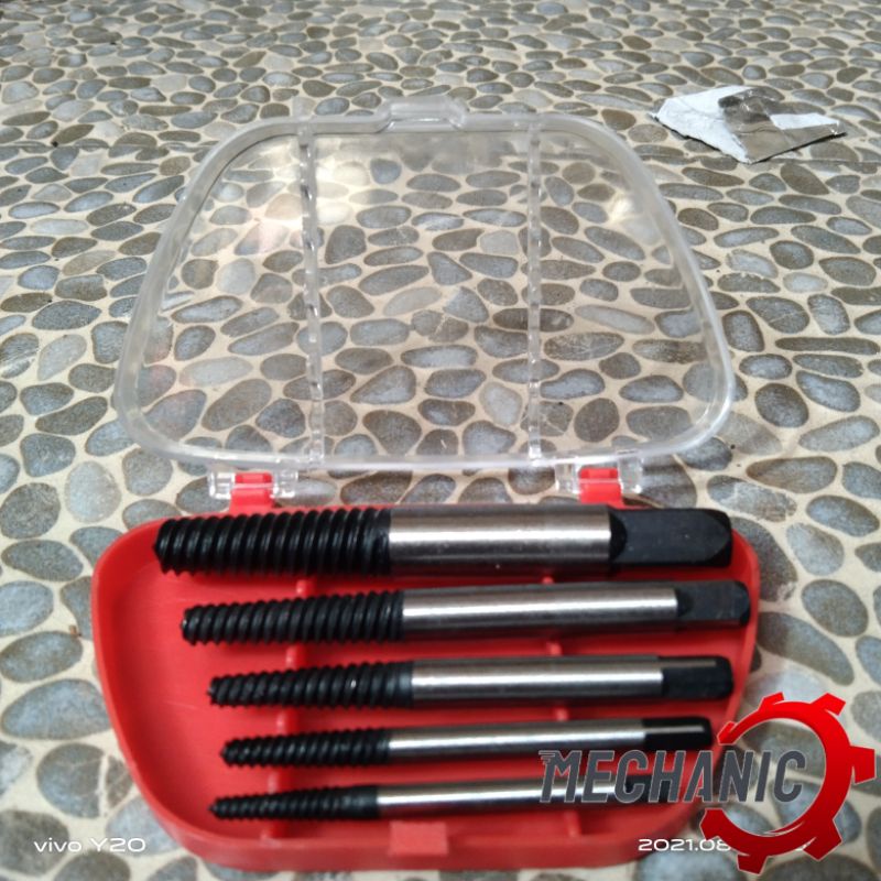Jual TAP BALIK SET 5 PCS Extractor ALAT PEMBUKA BAUT RUSAK SCREW ...