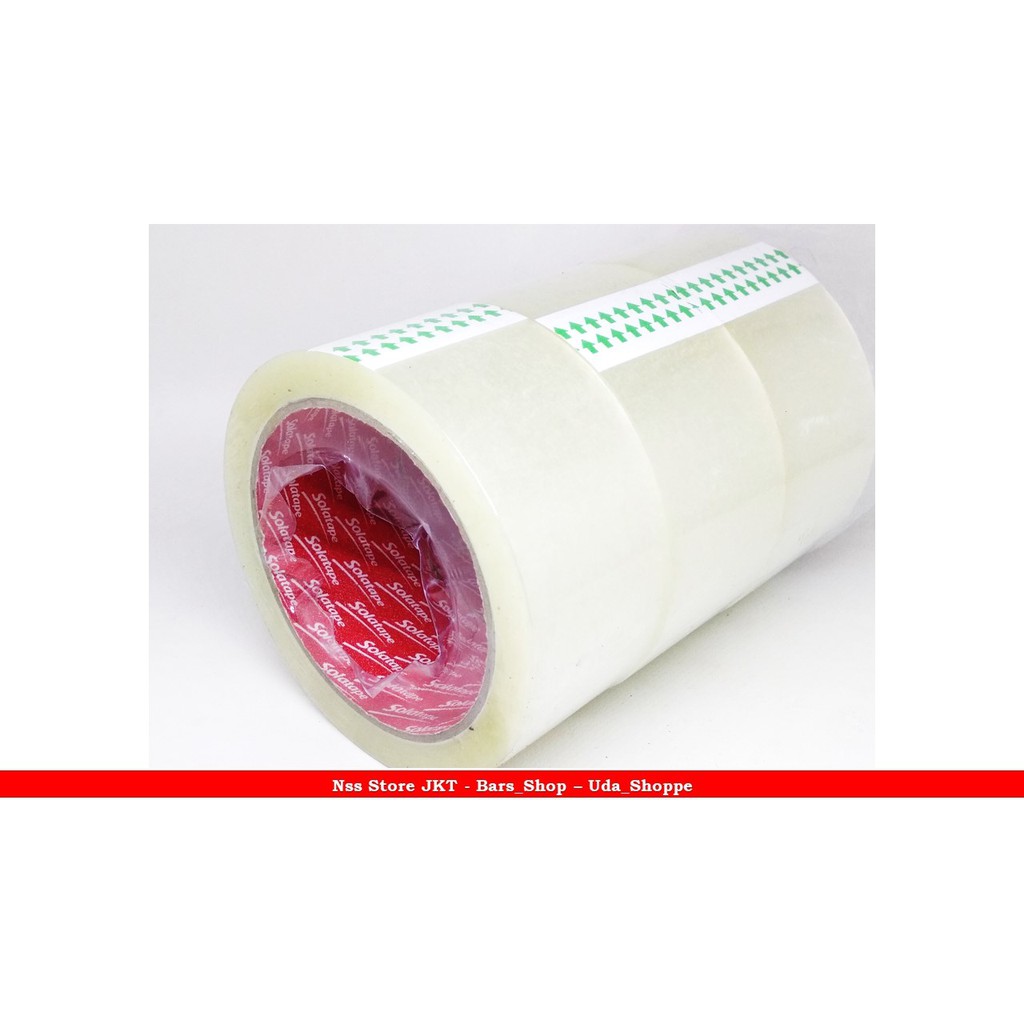 Jual Lakban Bening Isolasi Lem Selotip Perekat Tape Besar | Shopee ...