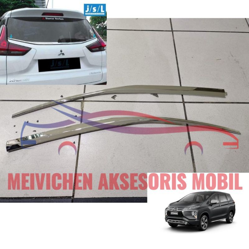 Jual List Kaca Belakang mobil Xpander 2017 - 2020 Chrome | Shopee Indonesia