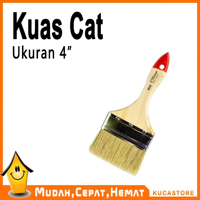 Jual Kuas Cat Eterna Ukuran 4 Inch | Shopee Indonesia