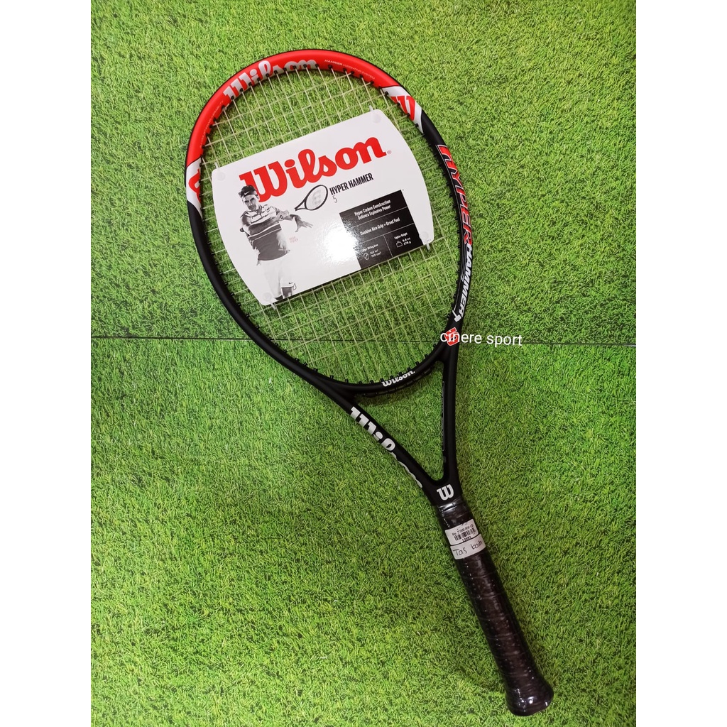 Jual Raket Tenis Wilson Hyper Hammer 5 Tennis Racket Original 278 gr 110 | Shopee Indonesia