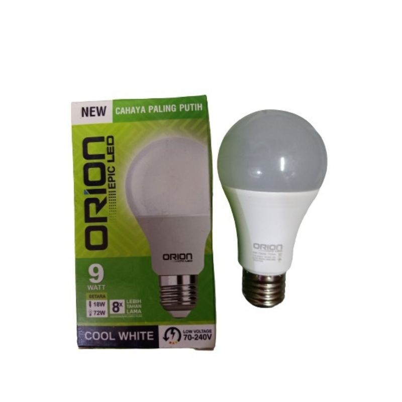 Jual LAMPU LED ORION 9 WATT SUPER TERANG | Shopee Indonesia