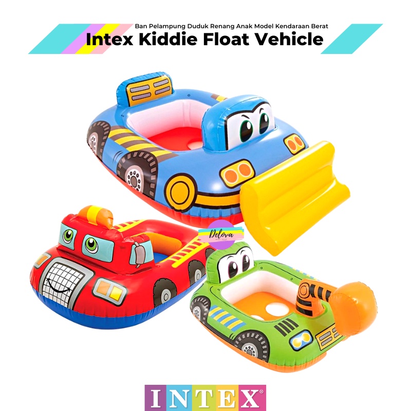 Jual Intex Kiddie Car Float Vehicle Ban Pelampung Duduk Renang Anak ...