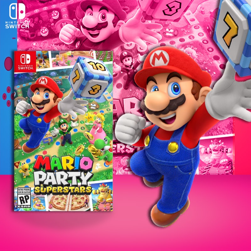 Jual Kaset Nintendo Switch Games Original Game Mario Party Superstars ...