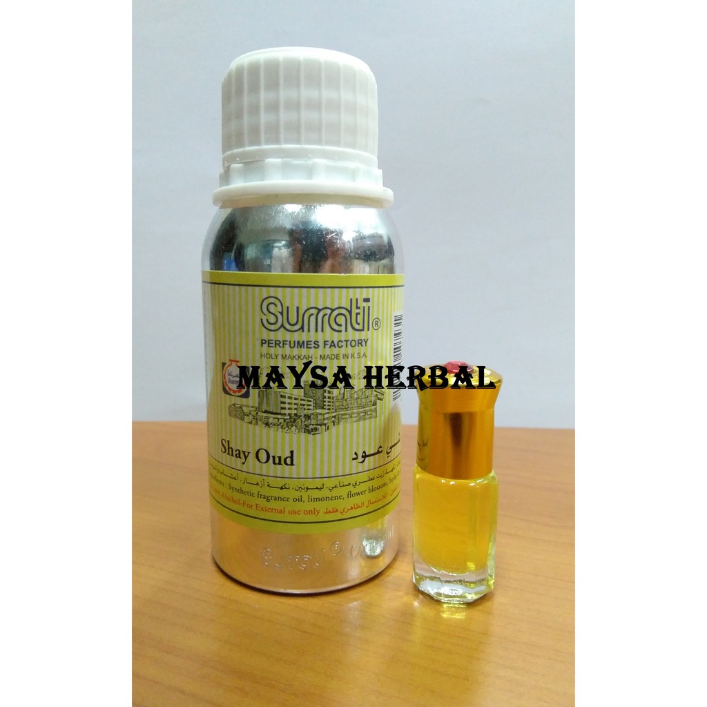 Jual Shay Oud by Surrati | Shay Oud Anfasic Dokhoon | Kemasan Tola 3 ml ...