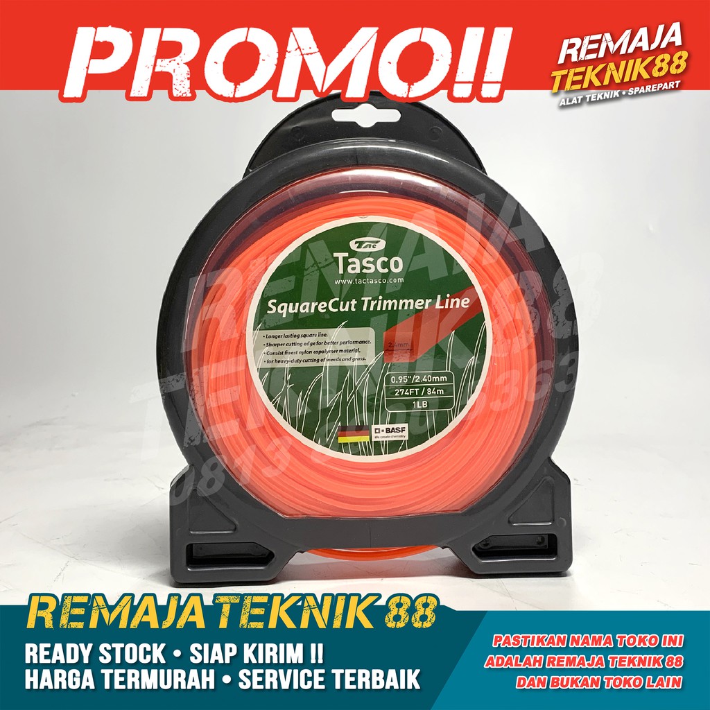 Jual TALI SENAR PISAU MESIN POTONG RUMPUT / TASCO 1LB | Shopee Indonesia