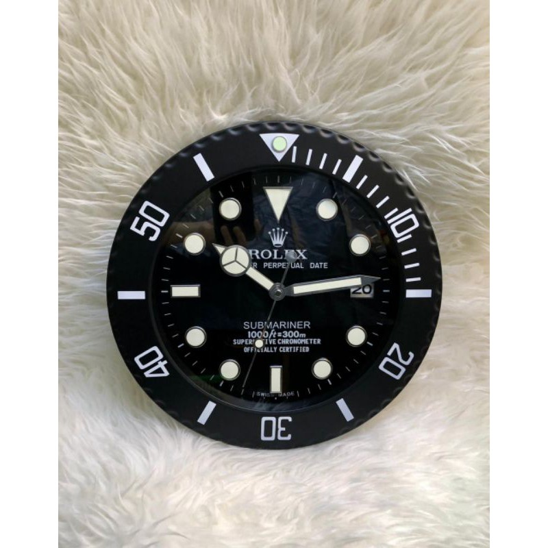 Jual Jam Dinding Rolex Submariner Oyester Perpetual Date Daytona GMT ...