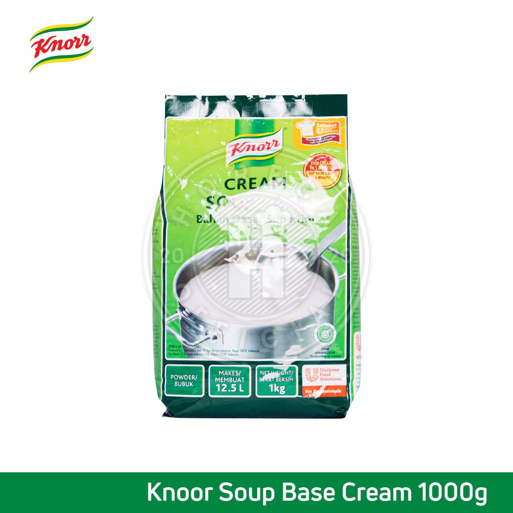 Jual Knorr Cream Soup Base 1Kg | Knorr Bahan Dasar Sup Krim 1kg ...
