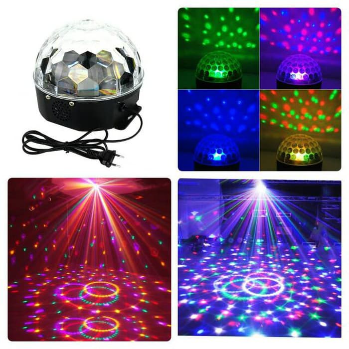 Jual Taffled Lampu Disco RGB Crystal Magic Ball LED 20W | Shopee Indonesia