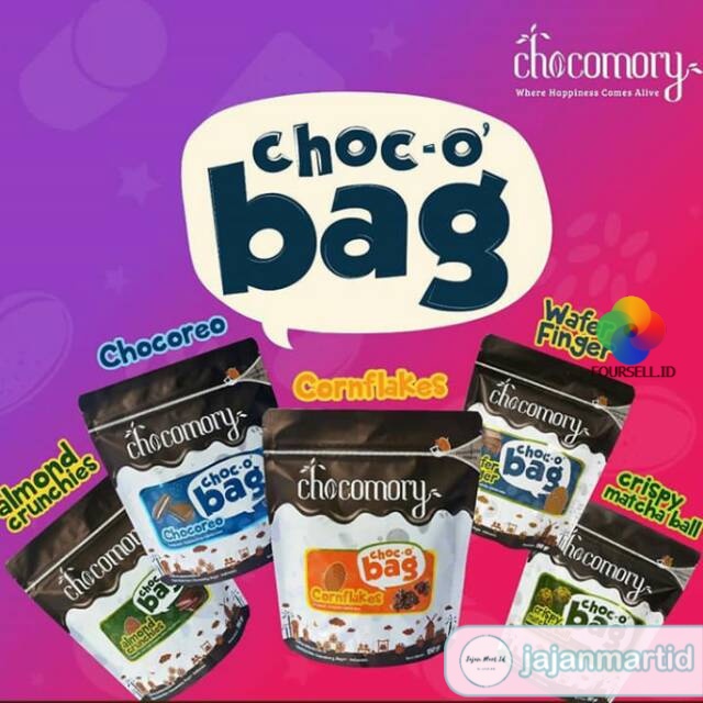 Jual Choco Bag Coklat Cimory by Chocomory | Shopee Indonesia