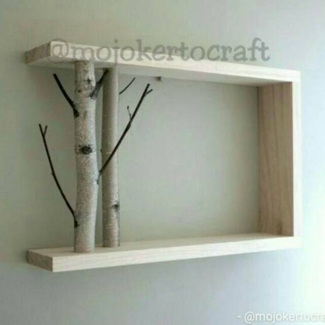 Jual Rak dinding unik rustic vintage kagu kati belanda kombinasi ...