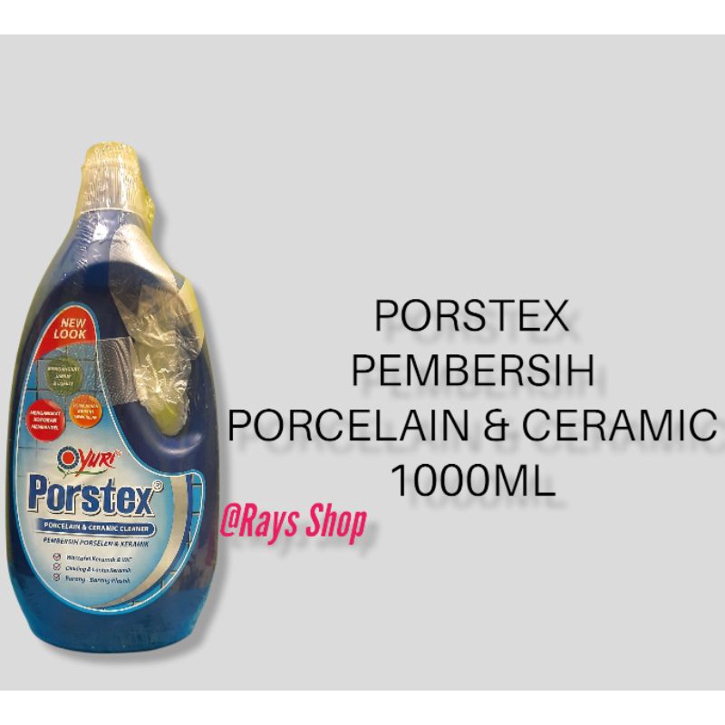 Jual PORSTEX PEMBERSIH PORCELAIN 1000ML | Shopee Indonesia