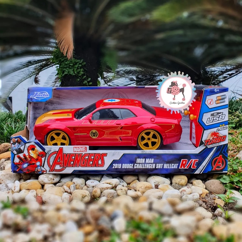 Jual Marvel Avengers Iron Man 2019 Dodge Challenger SRT Hellcat RC ...