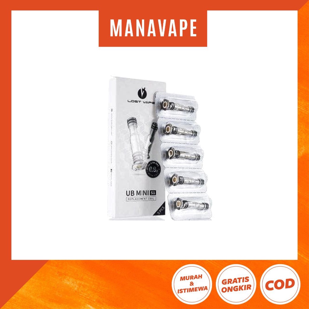 Jual COIL ORION MINI (UB MINI) AUTHENTIC by LOST VAPE | Shopee Indonesia