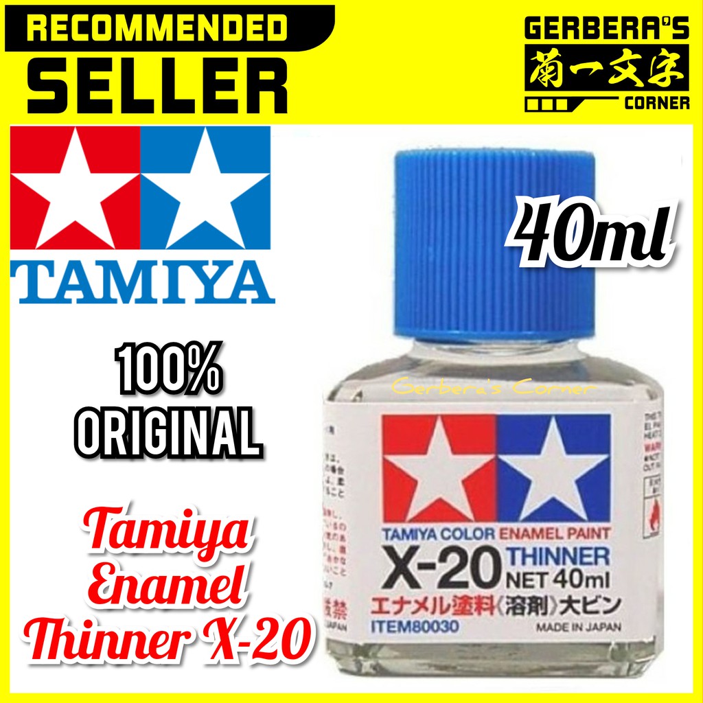 Jual Tamiya Enamel Thinner X20 X-20 40ml Cat Kuas Airbrush Panel Accent ...