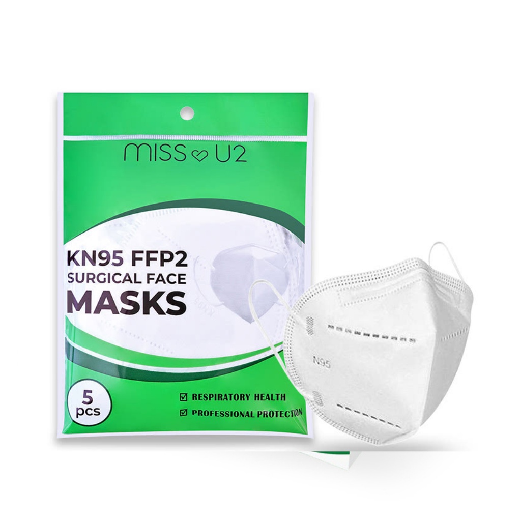 Jual Miss U2 Surgical Face Mask Kn95 Ffp2 5S | Shopee Indonesia