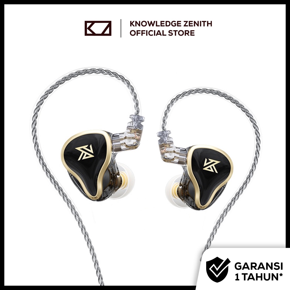 Jual KZ ZAS 16 Units Earphone 7BA+1DD Dynamic Hybrid Earbuds HiFi Bass | Shopee Indonesia
