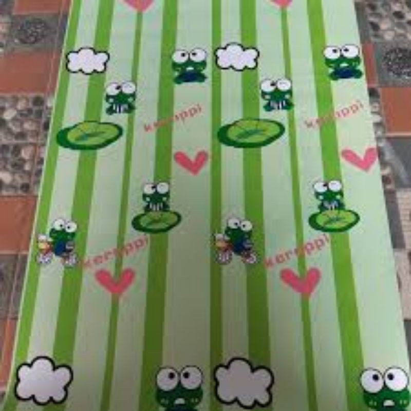 Jual 50cm -/+ Wallpaper dinding keropi hijau | Shopee Indonesia