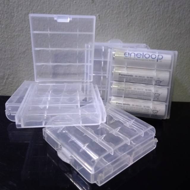 Jual Tempat Baterai Eneloop / Battery Case AA / Casing Baterai AA dan ...