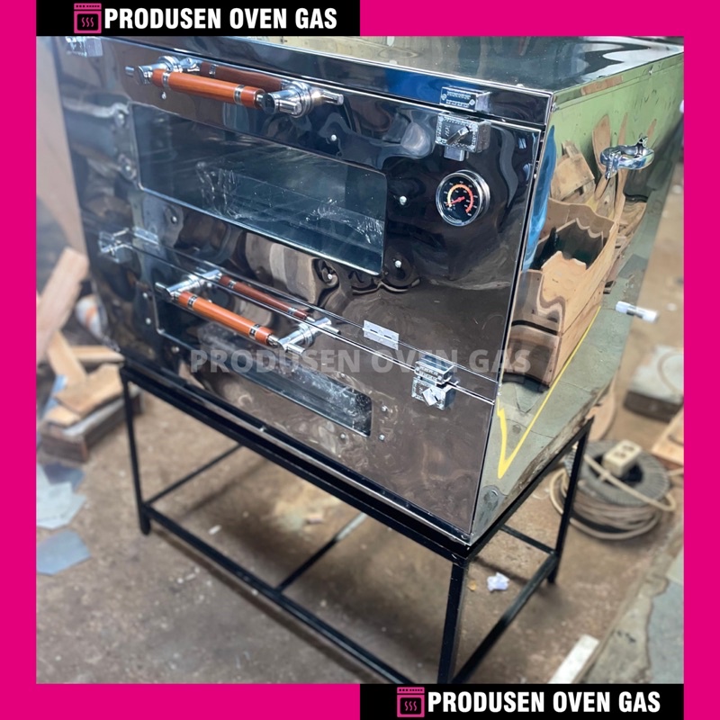 Jual OVEN GAS STAINLESS UK 100x55x70CM API ATAS BAWAH | Shopee Indonesia