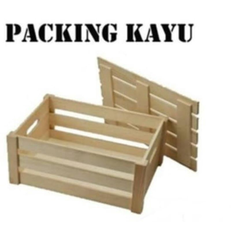 Jual Kotak Packing Kayu Ukuran Sedang | Shopee Indonesia