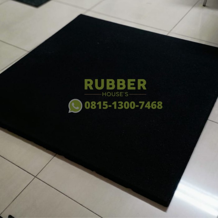 Jual Rubhouse 2cm x 1m x 1m HITAM ( Big Size ) - Rubber Gym / Rubber ...