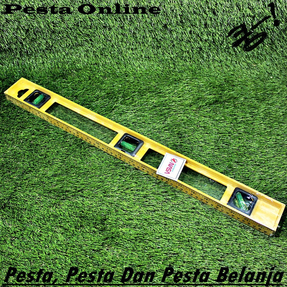 Jual Water Pass Panjang Ukuran 60Inch Merk VSVN Kuning Alat Ukur ...