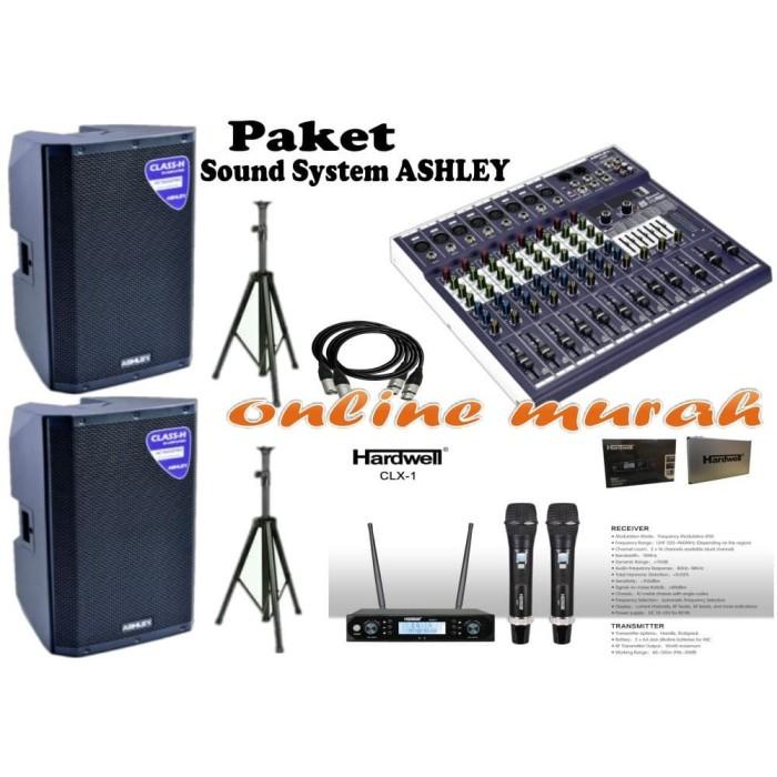 Jual Paket Sound System Ashley Act600Pro Ax8N Hardwell Clx1 Oryginal ...