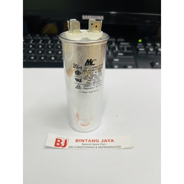 Jual Capasitor ac 20uf mikro MC kapasitor ac | Shopee Indonesia