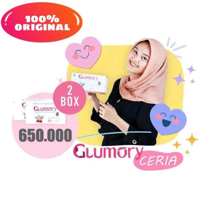 Jual Glumory Beauty Drink Herbal Kecantikan&Perawatan Kulit Isi 40 (2 ...