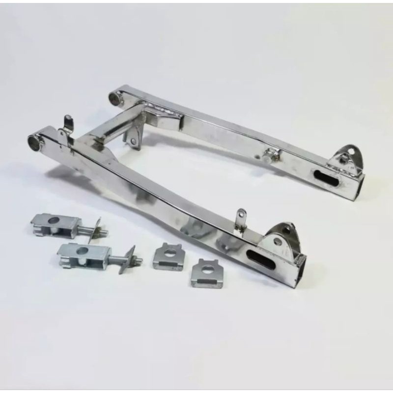 Jual SWING ARM KAZE PNP CB GL MEGAPRO GL 100 BAHAN BESI TEBAL SET KARET ...