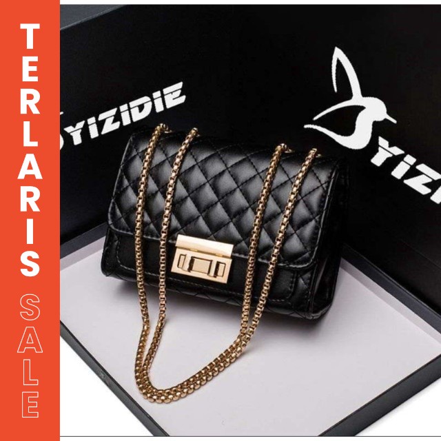 Jual INTAN - Tas Selempang Slempang Anggun Wanita Sling Bag Rantai ...