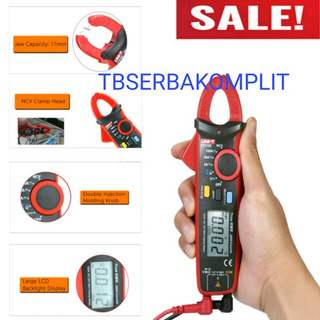 Jual UNI-T UT210E Mini AC DC Clamp Ampere Meter 100A True RMS Tang ...